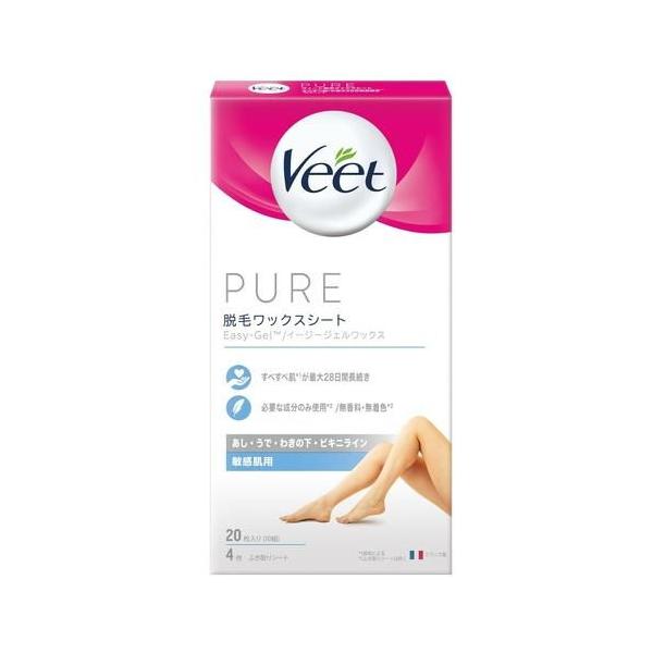 在庫状況：お取り寄せ/7日〜10日で出荷/※仕様及び外観は改良のため予告なく変更される場合がありますので、最新情報はメーカーページ等にてご確認ください。◆除毛ワックスシート敏感肌用。◆すべすべ肌*が最大28日間長続き*除毛による。/[ヴイト...