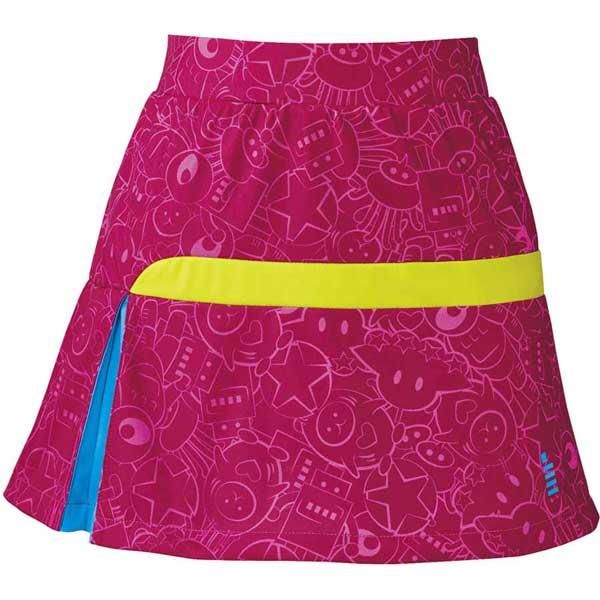 在庫状況：お取り寄せ/3日〜8日で出荷/◆宇宙からインスピレーションを得たポップなデザインSPACE GAME柄をプリントしたストレッチ素材です。◆インナースパッツ一体型(ボールポケット付き)◆日本バドミントン協会審査合格品。/[GOSS1...