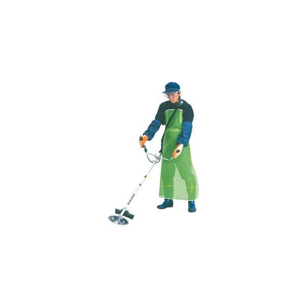 在庫状況：お取り寄せ/取引先在庫あり3日〜5日で出荷/※画像はイメージです。当商品は前掛のみ販売です。◆腰ベルトに板ばねを入れることにより、ワンタッチで腰に固定できます◆首からひもを通す必要がなく、首に負担がかかりません◆通気性のよい総メッ...