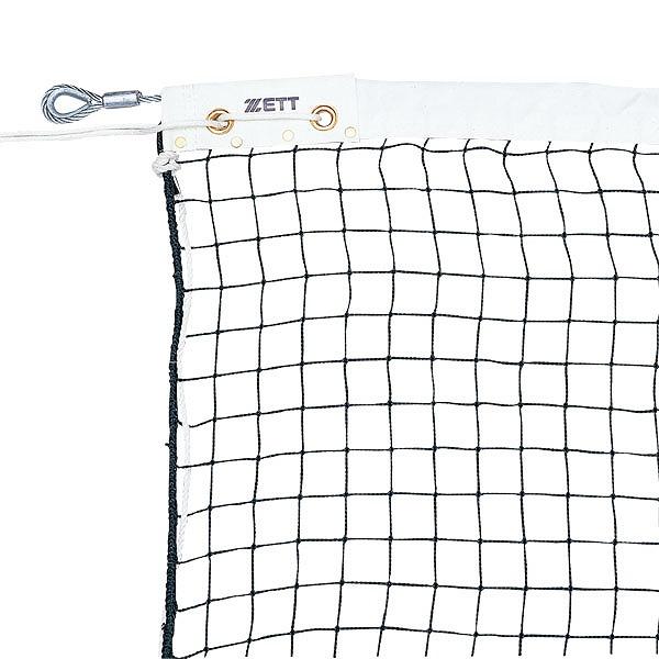 在庫状況：お取り寄せ/3日〜8日で出荷/※画像はイメージです。※この商品は ソフトテニスネット シングタイプ です。◆硬式ネットと同じ糸使いで有結節です。◆風による影響が少なく見通しがききます。/[ZZZN1442]