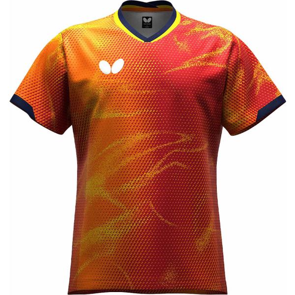 在庫状況：お取り寄せ/3日〜8日で出荷/※本製品と『エリスター12・シャツ・ジュニア』では使用している生地が異なります。※ダブルスの同一ペア内あるいは団体戦の同チーム内での本製品と『エリスター12・シャツ・ジュニア』の混合着用が可能です。(...