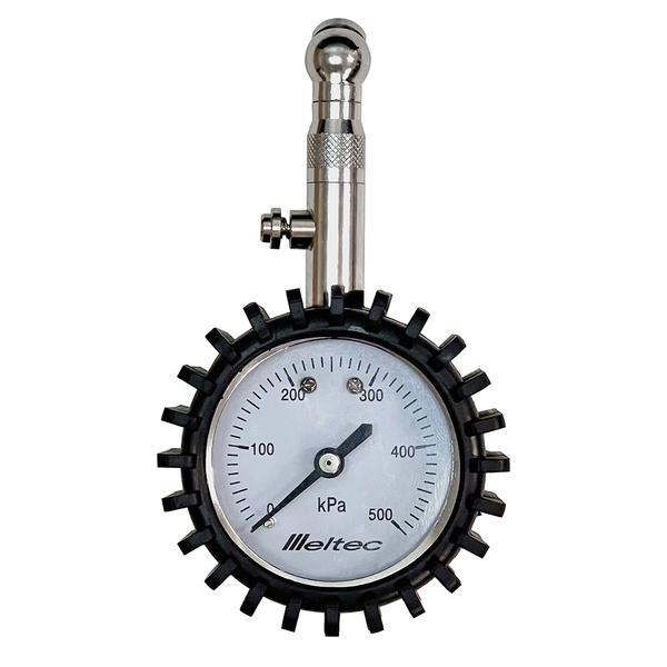 在庫状況：お取り寄せ/2024年09月 発売/◆タイヤの空気圧の計測・調節に!◆減圧機能・計測値保持機能360°◆回転チャック最大計測値/500kPa/[F107カンサイバツテリ]