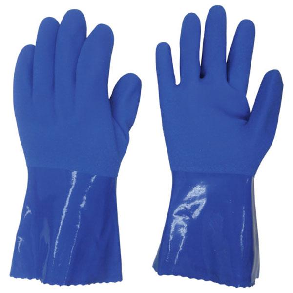 在庫状況：お取り寄せ/取引先在庫あり3日〜5日で出荷/◆裏布は縫い目のないシームレス編み手で手触りが良く使い心地が良くなっています。◆塩化ビニール製で耐油性に優れた手袋です。◆機械部品製造。/[968LLトウワ]