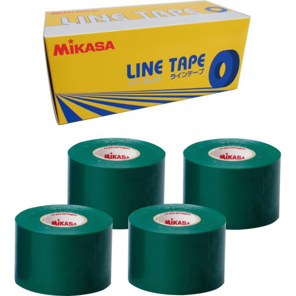 在庫状況：お取り寄せ/◆ミカサ　ラインテープ(伸びるタイプ)◆バレー、バスケット、ハンド、ドッジ、テニス、剣道用◆伸びるので曲線を引くのに適しています/[LTV5025Gミカサ]