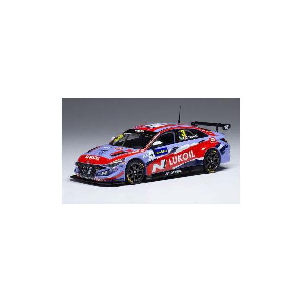 在庫状況：お取り寄せ/2022年09月 発売/※画像はイメージです。実際の商品とは異なる場合がございます。イクソ　1/43 ヒュンダイ エラントラ N TCR 2021年WTCRポルトガル #3です。ドライバー：G. Tarquini