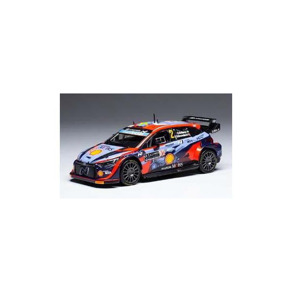 在庫状況：お取り寄せ/2023年05月 発売/※画像はイメージです。実際の商品とは異なる場合がございます。イクソ　1/43 ヒョンデ i20 N Rally1 2022年モンテカルロラリー #2 です。ドライバー：O.Solberg/E.E...
