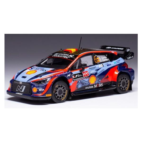 在庫状況：お取り寄せ/2023年10月 発売/※画像はイメージです。実際の商品とは異なる場合がございます。イクソ 1/43 ヒョンデ i20 N ラリー1 2022年アクロポリスラリー 3位 #6です。