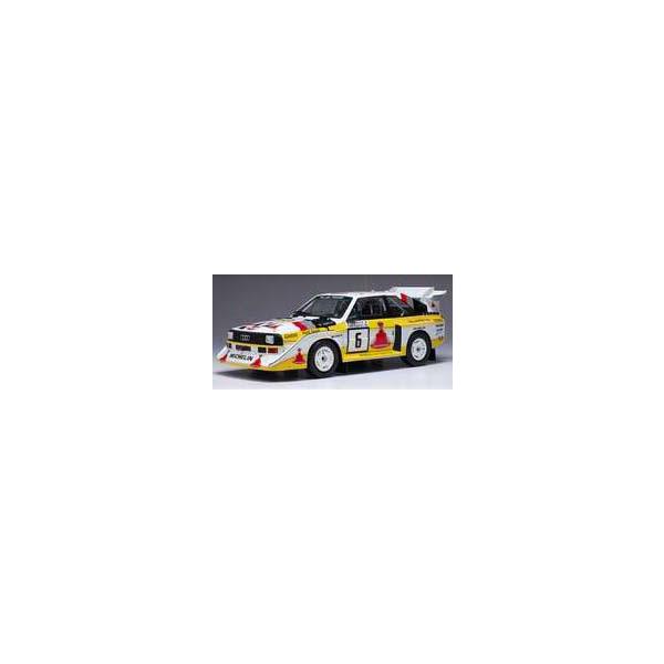 在庫状況：お取り寄せ/2024年03月 発売/※画像はイメージです。実際の商品とは異なる場合がございます。イクソ 1/18 アウディ スポーツ クアトロ S1 E2 1985年1000湖ラリー #6 です。ドライバー：H.Mikkola/A...