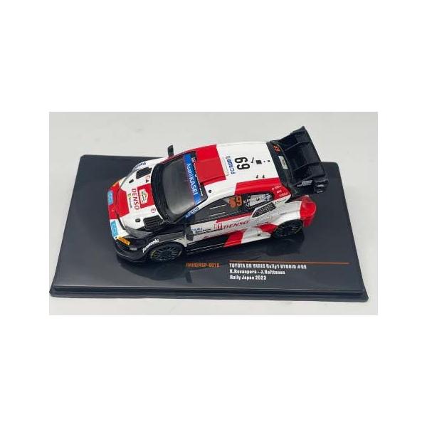 在庫状況：お取り寄せ/2024年11月 発売/※画像はイメージです。実際の商品とは異なる場合がございます。イクソ　1/43 トヨタ GR ヤリス Rally1 3位 2023年ラリージャパン #69 です。ドライバー：K.Rovanpera