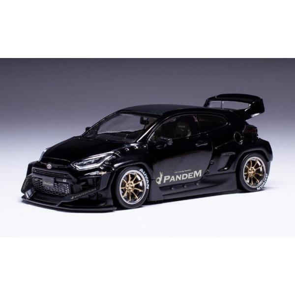 在庫状況：在庫僅少/2025年12月 発売/※画像はイメージです。実際の商品とは異なる場合がございます。イクソ 1/43 パンデム GR ヤリス ブラック です。