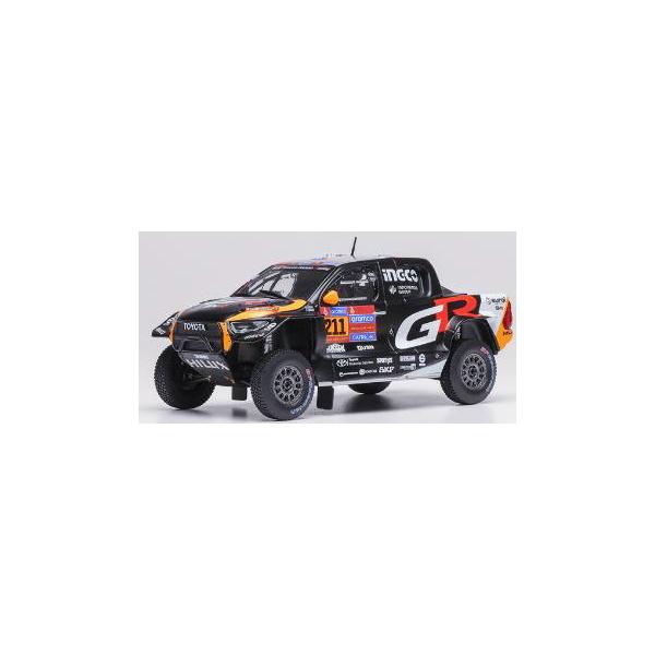 在庫状況：在庫僅少/2025年12月 発売/※画像はイメージです。実際の商品とは異なる場合がございます。イクソ　1/43 トヨタ GR DKR ハイラックス EVO 2025年 ダカールラリー 2位 #21 です。ドライバー：H.Lateg...