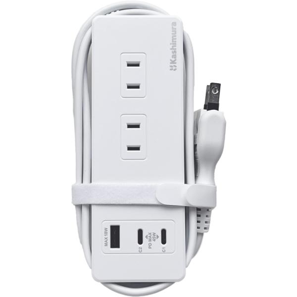 在庫状況：在庫僅少/2025年08月 発売/◆リバーシブルUSB-Aポートで表も裏もどっちも充電◆国内/海外で使用できる100〜240V入力対応◆ACコンセントは4口合計1400Wまで対応/[AC063]