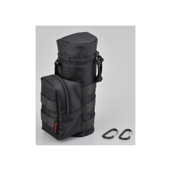 在庫状況：お取り寄せ/お届け：1〜2週間/◆内側アルミシートで保冷・保温もバッチリ◆ポーチの固定ベルトをシートバッグのパルステープへ通すことでしっかりと固定可能◆パルステープとカラビナでシートバッグに外付け、しっかり固定/[28230]