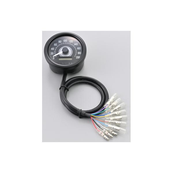 在庫状況：お取り寄せ/お届け：1〜2週間/※取り付けには配線加工が必要です。　※汎用品のため、取り付け条件を満たしても正常に動作しない場合があります。※ノーマルが機械式スピードメーターの場合、別売のデンスピ変換アダプター(93390)か非接...