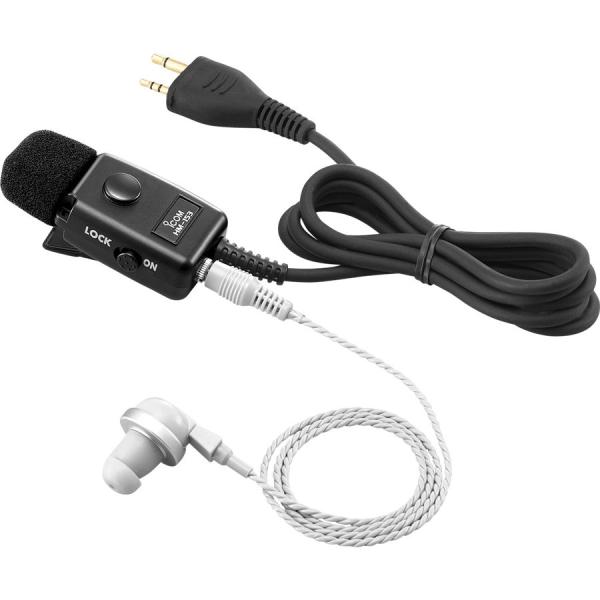 在庫状況：お取り寄せ/2005年04月 発売/◆アイコムトランシーバー用イヤホンマイクロホン/[HM153アイコム]