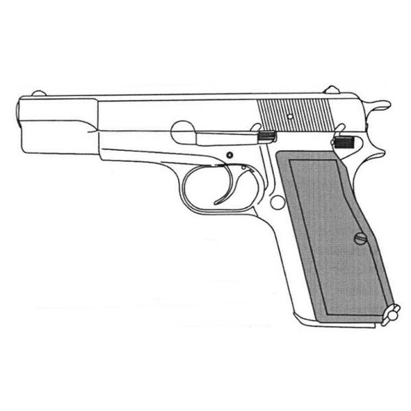 在庫状況：お取り寄せ/2026年03月 発売/※画像はイメージです。実際の商品とは異なる場合がございます。※モデルガンのため、BB弾などの発射はできません。マルシン ハイパワー コマーシャル エクセレントヘビーウエイト【完成品】です。