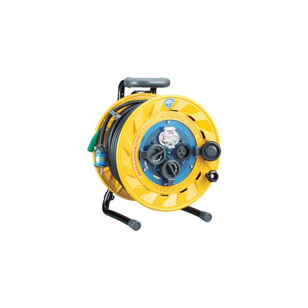 在庫状況：お取り寄せ/取引先在庫あり3日〜5日で出荷/◆完全密閉構造で水分をシャットアウトします。◆漏電や感電事故を未然に防止します。◆とび出しプラグ付です。/[BF301Kハタヤ]