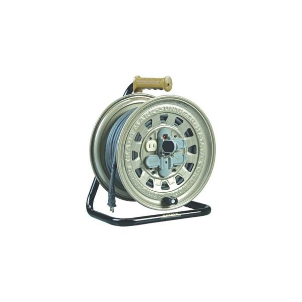 在庫状況：お取り寄せ/取引先在庫あり3日〜5日で出荷/◆ロングセラーリールのサンタイガーリールです。◆コンセント防じんキャップ、ネームプレート付です。/[GT30ハタヤ]