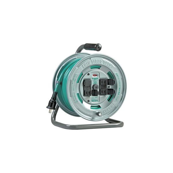 在庫状況：お取り寄せ/取引先在庫あり3日〜5日で出荷/◆コンパクト設計、実用性と堅牢性、ハイコストパフォーマンスのコードリールです。/[PT20ハタヤ]