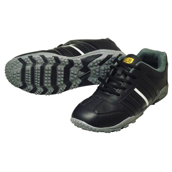 在庫状況：お取り寄せ/お届け：約1週間/◆ヒモの定番ジョギングシューズ◆アッパーは合皮タイプ/[MK110BKBK250]