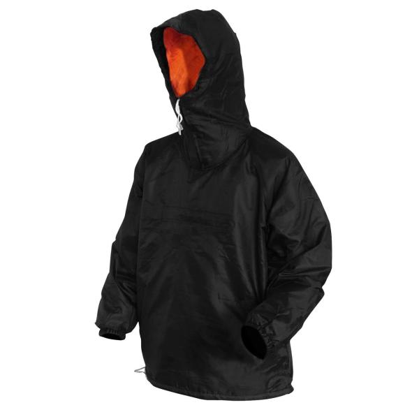 在庫状況：お取り寄せ/お届け：約1週間/◆保温性抜群のフード付オールキルトヤッケです◆フード部分もキルト入りでかぶった時も暖かい!◆肩や腕が動かしやすい、ラグラン袖を採用！/[NO3600BLKLL]