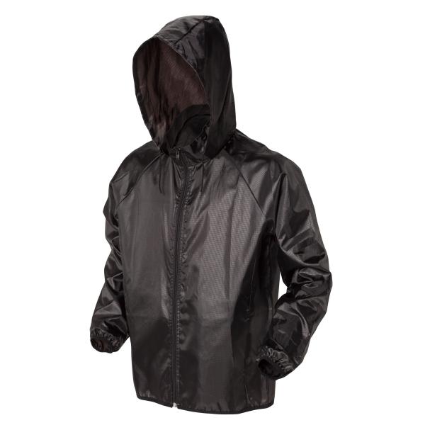 在庫状況：お取り寄せ/お届け：約2週間/◆撥水・防風のフルジップヤッケ(シャドウプリント)です。◆黒(ドット柄)、紺(カモフラ柄)、ブロンズ(ライン柄)のカラー豊富な前開きヤッケです。◆フードは、3D立体構造＆しぼりヒモで風の侵入をブロック...