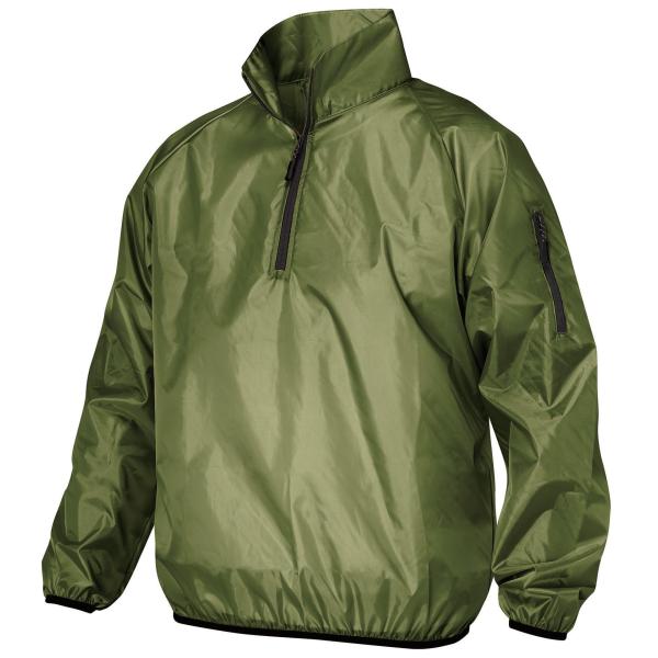 在庫状況：お取り寄せ/お届け：約2週間/◆(フードなし)のハーフジップヤッケ(ハイネック)です。◆左手部分に小物収納に便利なファスナー付ポケットを配置しています。◆肩や腕が動かしやすい、ラグラン袖を採用！/[NO15ODG3L]