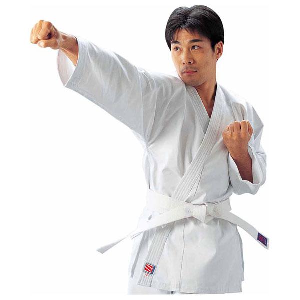 在庫状況：お取り寄せ/3日〜8日で出荷/※画像は使用イメージです。帯・ズボンは別売りです。◆一般普及向けの空手着上衣です◆内外紐付◆防縮加工/[HYKR2NC6]