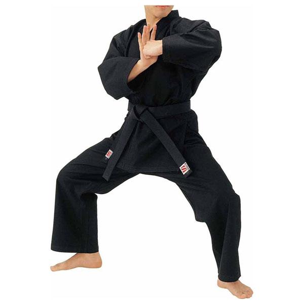 在庫状況：お取り寄せ/3日〜8日で出荷/※画像は使用イメージです。帯・上衣は別売りになります。◆師範・有段者向けの空手着ズボンです◆防縮加工/[HYKR3NP3]