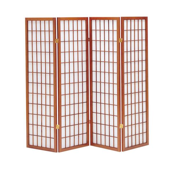 在庫状況：お取り寄せ/7日〜10日で出荷/2023年05月 発売/◆和室にも洋室にも合わせやすいおしゃれなデザインのパーテーション◆丁番は両方向に360°回転可能/[KOEKIJP4BR]