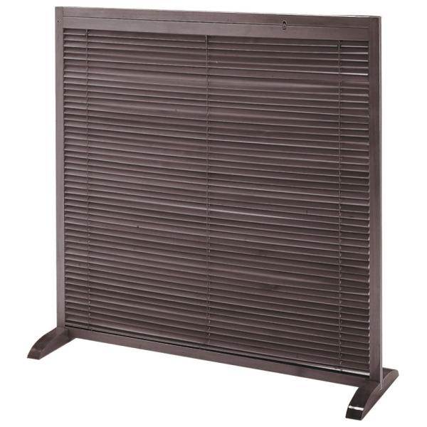 在庫状況：お取り寄せ/7日〜10日で出荷/◆ブラインドを開閉めすることで採光と通気が調整できるパーテーション・組立：お客様組立/[KOEKIJPLB1BR]