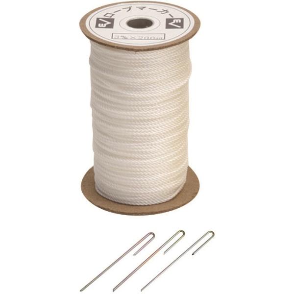 在庫状況：お取り寄せ/◆ロープ径3mm、ロープマーカー◆専用釘付/[EKA18290エバニユ]