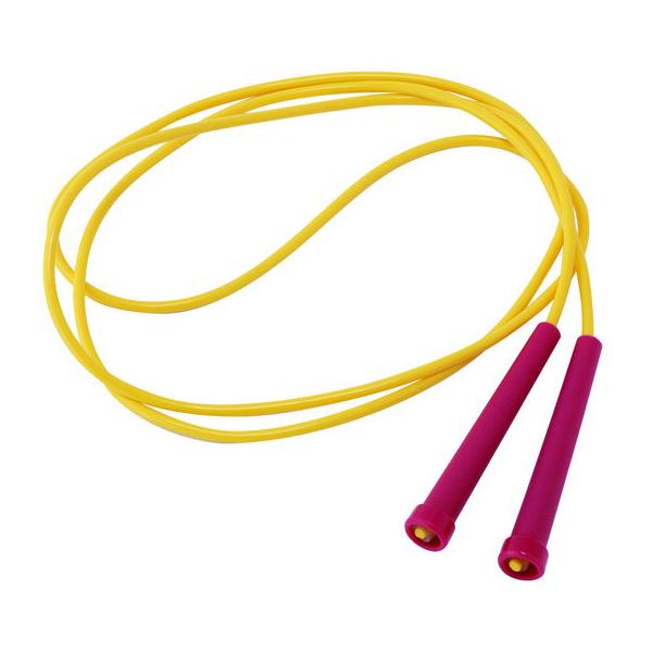 在庫状況：お取り寄せ/お届け：約2週間/◆グリップの中でロープが回りねじれにくい◆幼児も持ちやすい細身のグリップ/[EKD345エバニユ]