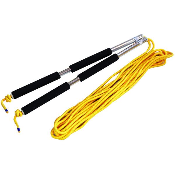 在庫状況：お取り寄せ/お届け：約2週間/◆集団用とびなわ◆すべりにくいクッショングリップ付/[EKD355エバニユ]