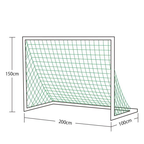 在庫状況：お取り寄せ/3日〜8日で出荷◆ミニサッカーゴールネット◆交換用に丈夫なネットを！/[EKU029エバニユ]