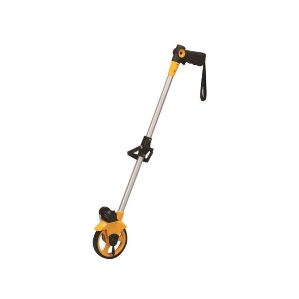 在庫状況：お取り寄せ/◆コスパ重視の長距離測定器。◆直径16cmの車輪のためコンパクトな収納が可能です。◆長距離測定に便利な、ストラップ・ブレーキ・収納袋も付いていてこの価格！/[EKA087エバニユ]