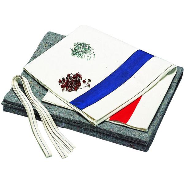 在庫状況：お取り寄せ/◆とび箱リペアセット◆指導ライン入り頭部張替用(EKF305用)/[EKF320エバニユ]