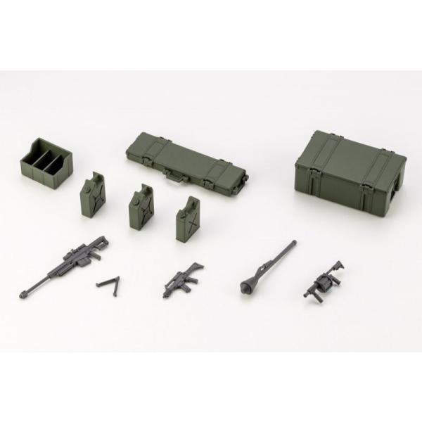 在庫状況：お取り寄せ/2020年09月 発売/※画像はイメージです。実際の商品とは異なる場合がございます。コトブキヤ　1/24 アーミーコンテナセットです。