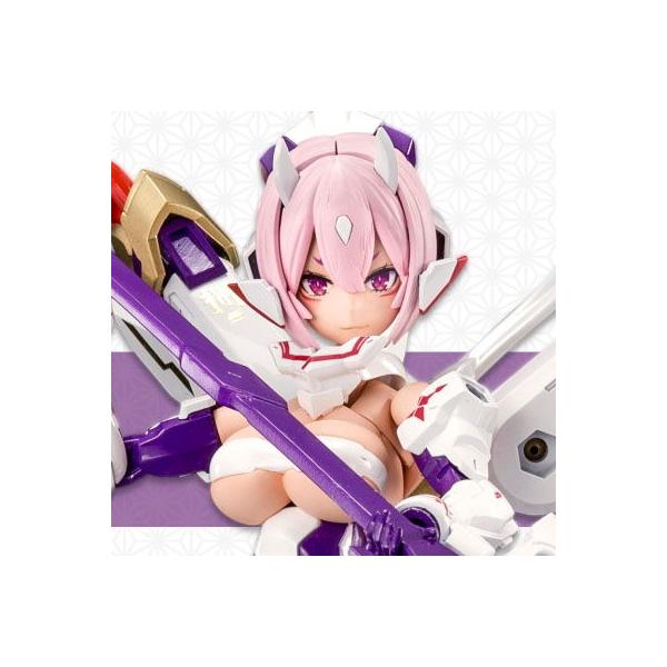 在庫状況：お取り寄せ/2025年01月 発売/※画像は試作品です。実際の商品とは多少異なる場合がございます。また撮影用に塗装されております。コトブキヤ 1/1 メガミデバイス 朱羅 九尾 です。