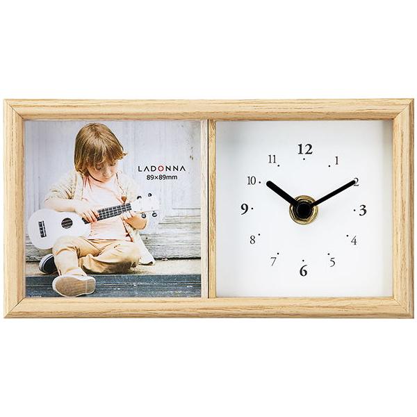 在庫状況：お取り寄せ/お届け：1〜2週間/◆クロック＆フォトフレーム。大切な思い出はいつもあなたと共に。◆収納サイズ：スクエアサイズ×1/[SF0320CNT]