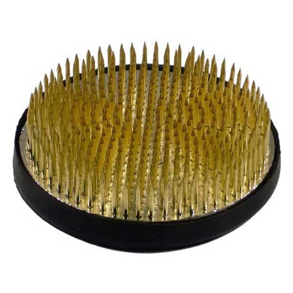 在庫状況：お取り寄せ/お届け：約1週間/◆花の生け花専用。◆針部分に水がにごらないように特殊防水加工を施してあり、生け花の寿命を長持ちさせます。◆ゴムリング付きなので花器を傷付けない。剣山と花器が滑らない。/[02054マルフジ]