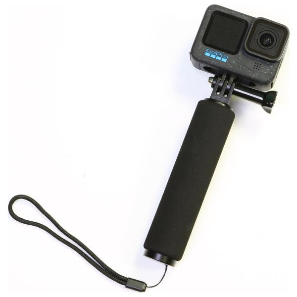 在庫状況：お取り寄せ/お届け：1〜2週間/2023年10月 発売/※画像は使用イメージです。GoProカメラ本体は付属しておりません。◆伸縮性と、抜群の操作性、そして発展性を誇るGoPro用モノポッド◆お手持ちの三脚等との組合せで、より幅の...