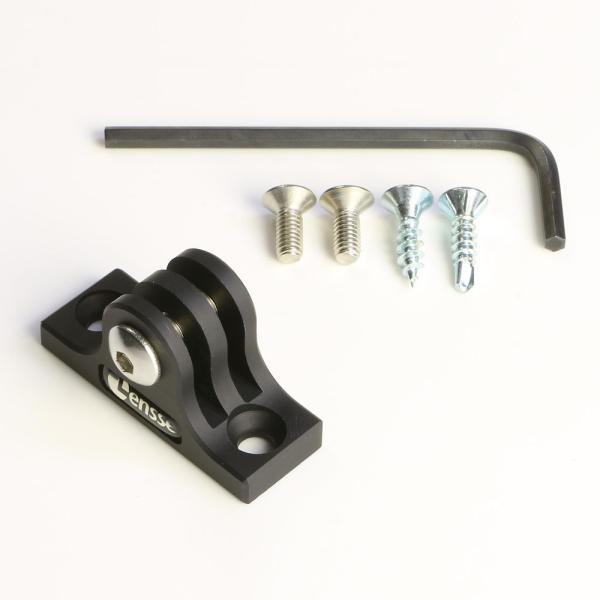 在庫状況：お取り寄せ/お届け：1〜2週間/◆GoProHEROシリーズやMAXなどのアクションカメラで板や壁などの平面に活用できる汎用マウント◆＆#12220;品位アルミニウム合＆#12198;をフルマシニング切削することで、複雑かつ＆#1...