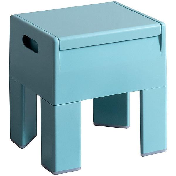 在庫状況：お取り寄せ/7日〜10日で出荷/※画像はイメージです。◆ツヤ感と丸みのあるデザインがレトロ可愛い収納スツール『Ponetta(ポネッタ)』。◆気軽に座れるコンパクトなスツールは座面部分のフタを開くと中が収納スペースになっており、雑...