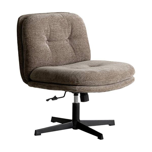 在庫状況：お取り寄せ/7日〜10日で出荷/※画像はイメージです。◆穏やかな丸みを描く、シンプルで美しいシルエット。◆奥行きある表情のシェニール生地のラウンジチェア『Anela(アネラ)』・組立：お客様組み立て/[CHA6580GJ]