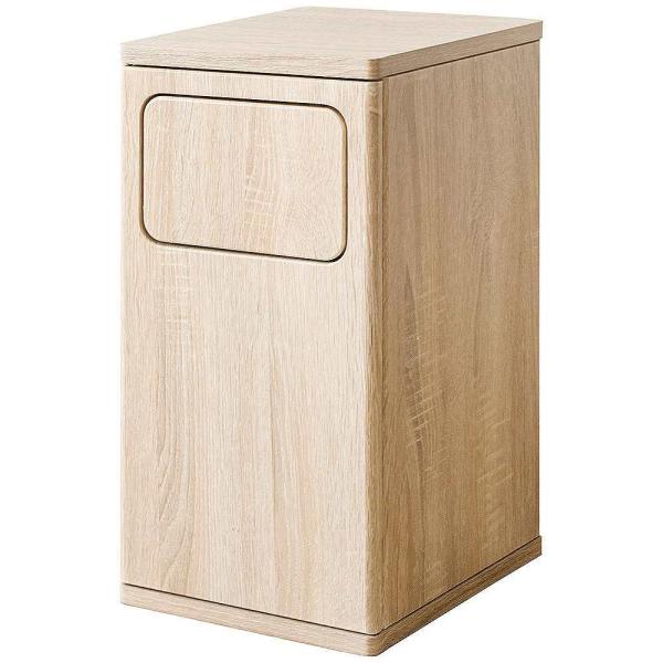 在庫状況：お取り寄せ/お届け：5月中旬以降/※画像はイメージです。◆ゴミ箱に見えないスタイリッシュなデザインでお部屋に馴染む、木製プッシュ式ダストボックス『Empro(エンプロー)』シリーズ。・組立：お客様組み立て/[DB480RNT]