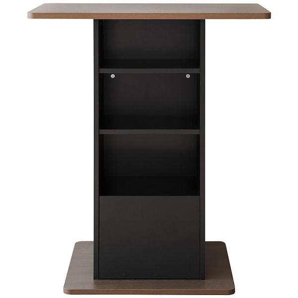 在庫状況：お取り寄せ/7日〜10日で出荷/◆ちょっとしたカフェ使いやバータイムにピッタリなバーテーブル『Baron(バロン)』。◆省スペースなコンパクトサイズでリビングやダイニングの空いた空間に置けます。・組立：お客様組み立て/[KNTF1...