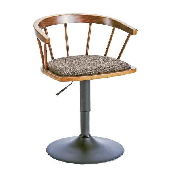 在庫状況：お取り寄せ/7日〜10日で出荷/◆低めの座面高でダイニングにもカウンターにも使える便利な北欧風バーチェア『EMOT(エモート)』。◆木目の美しい天然木突板の曲げ木と、ファブリックの張地でオシャレな雰囲気を演出。・組立：お客様組み立...