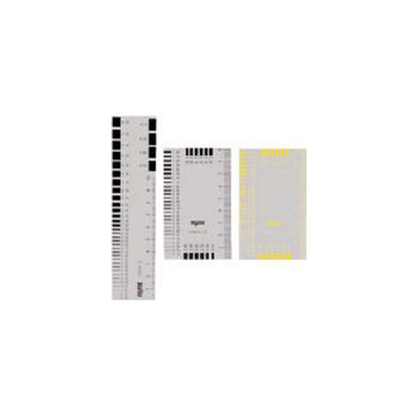 在庫状況：在庫僅少/◆コンクリート製品、構造物のひび割れ寸法を、簡単、正確に測定できます。◆携帯に便利な名刺サイズです。◆透明プレートです。/[CRKS2Yマイゾツクス]