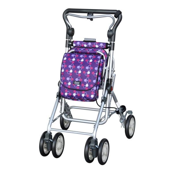 在庫状況：お取り寄せ/お届け：1〜2週間/2019年04月 発売/※画像はイメージです。※ご使用の前に取扱説明書をご一読ください。◆かごホルダー◆補助袋付き◆3WAYキャスター/[スイトレイパプル]